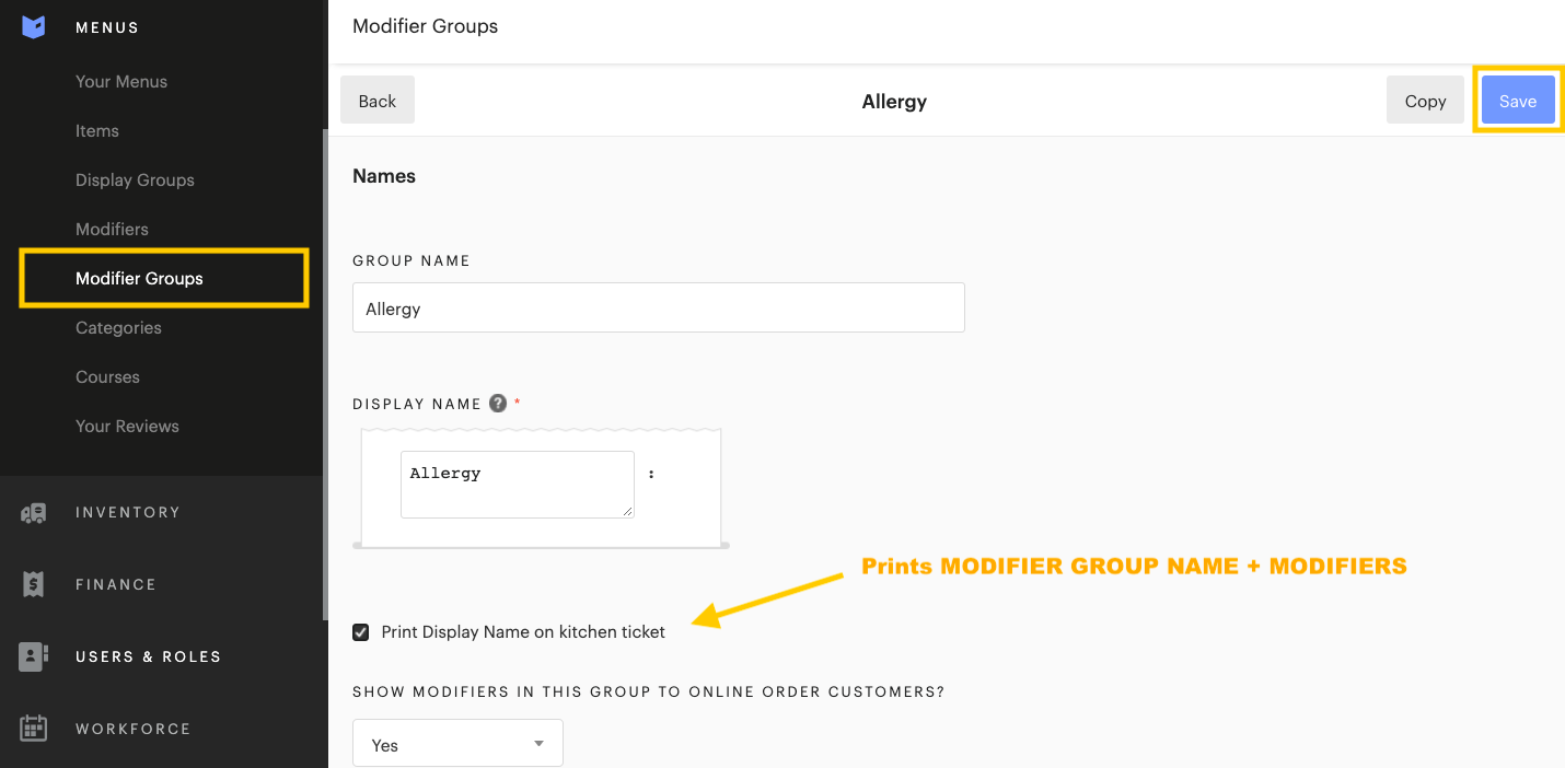Chit Print Settings, Printer Routing & Change Tickets Support Center