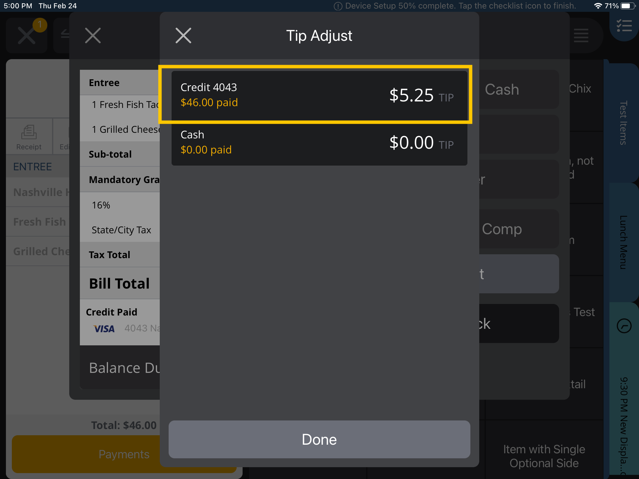 Taking Payments on Lightspeed Restaurant (U) POS Support Center