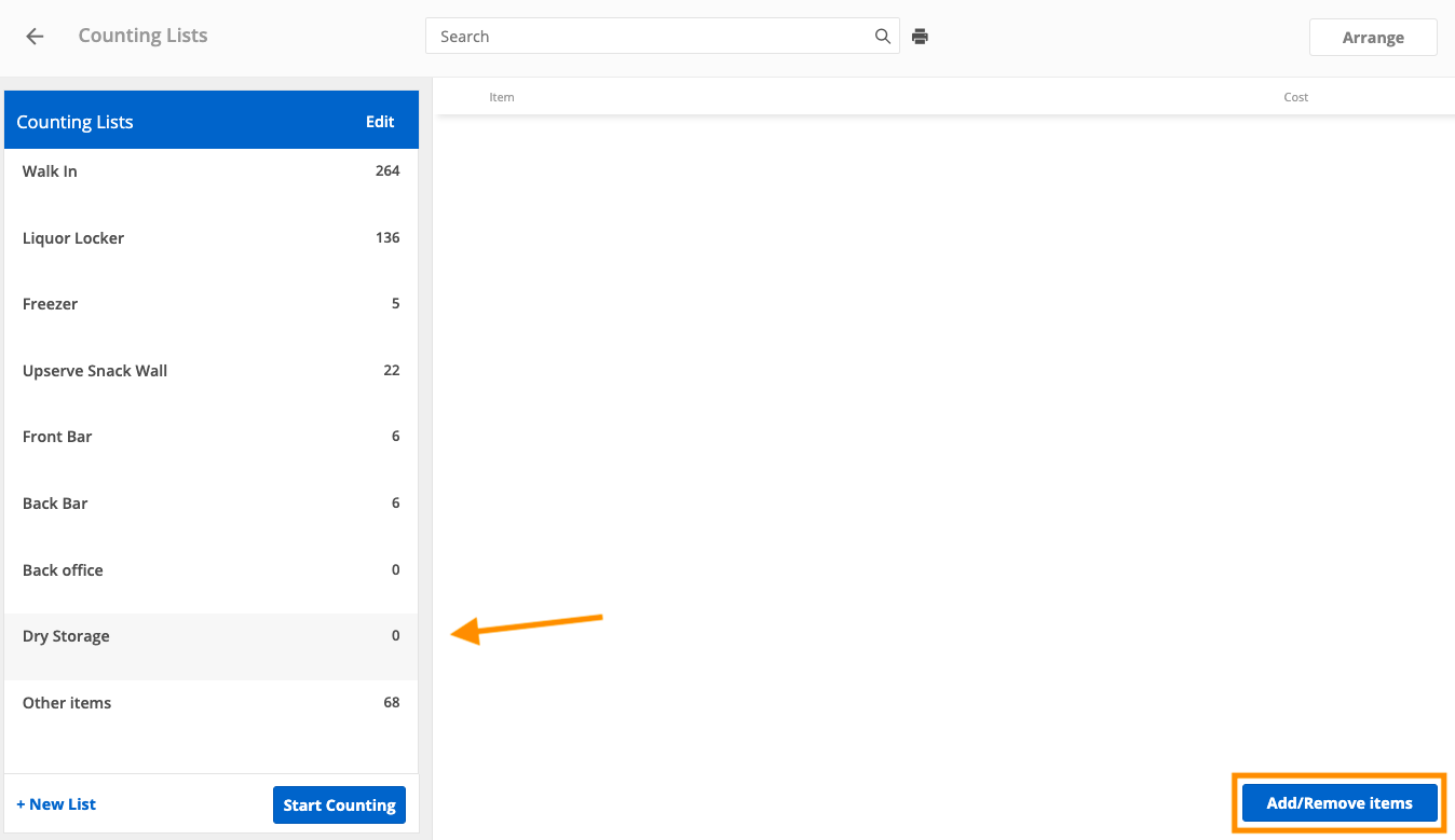 Lightspeed Restaurant (U) Inventory Counts, Counting Lists & Inventory ...
