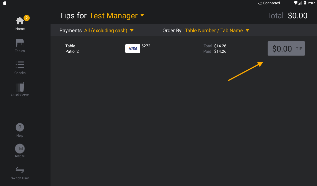 How to Adjust Tips on Lightspeed Restaurant Support Center