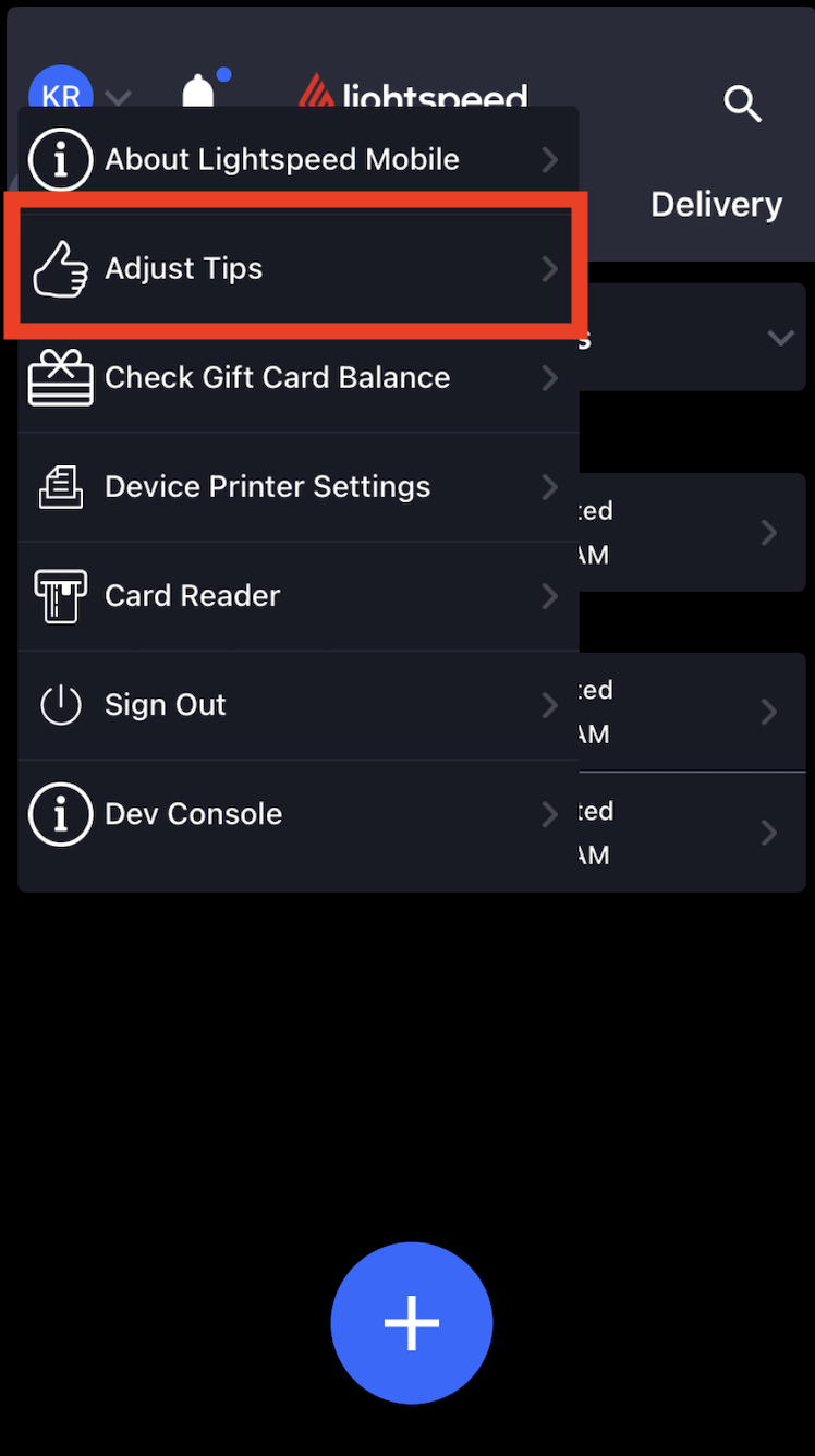 Taking Payments on Lightspeed Tableside Support Center