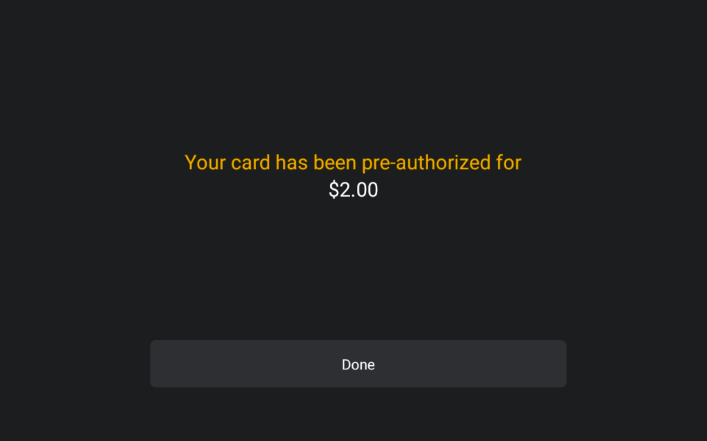 Pre-Authorizing Credit Cards Support Center