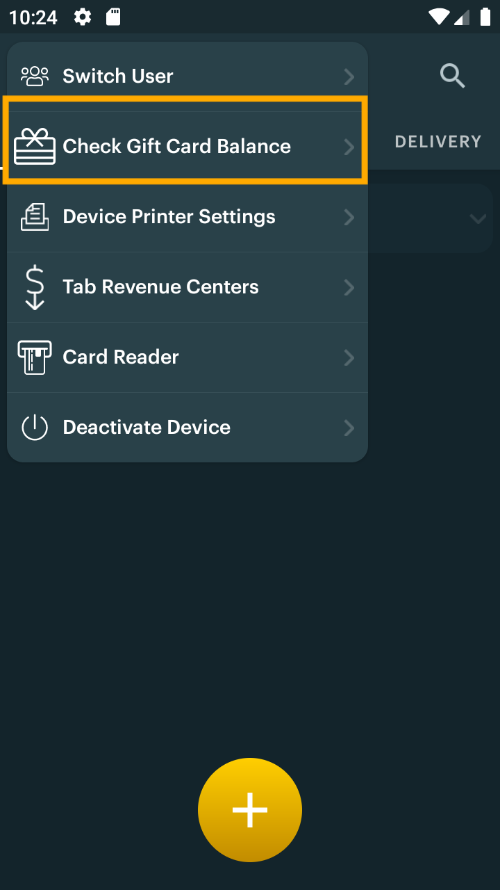 Using Lightspeed Restaurant U-Series Digital Gift Cards Support Center