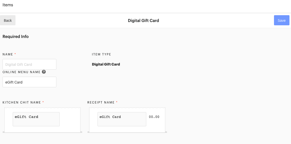 Using Lightspeed Restaurant U-Series Digital Gift Cards Support Center