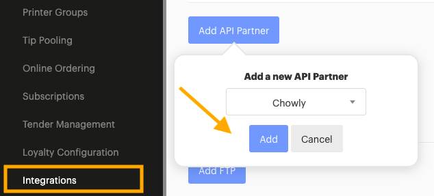 Online Ordering with Chowly Support Center