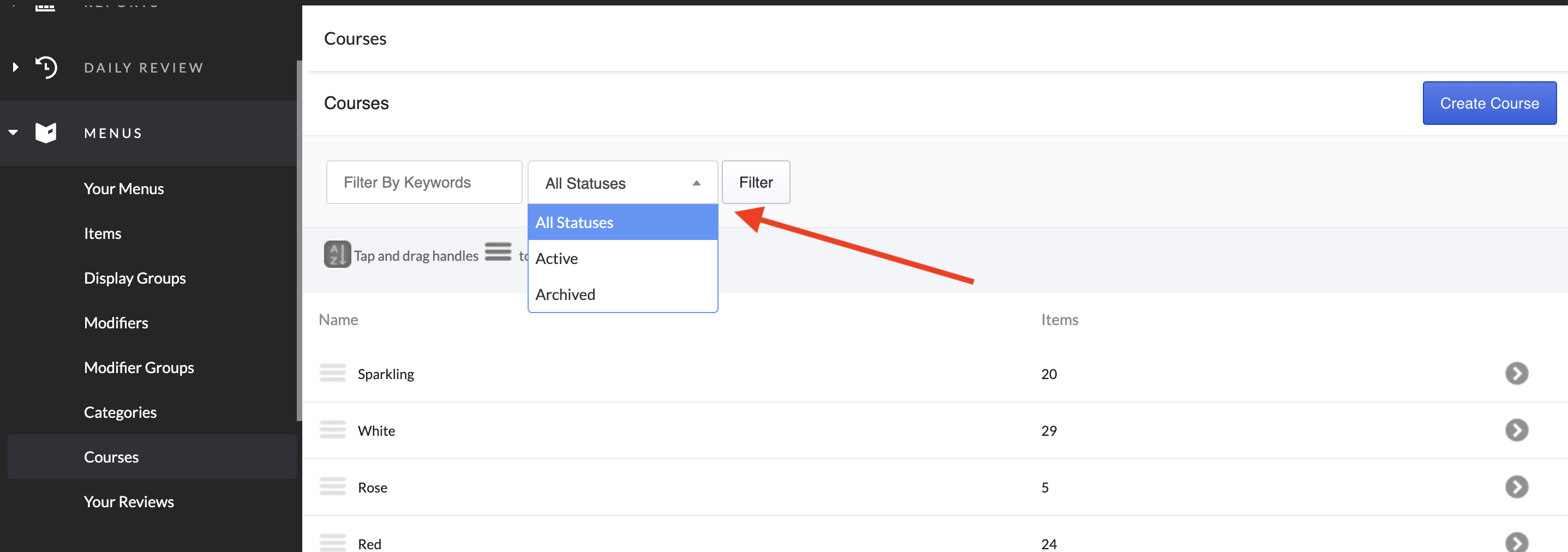Create & Manage Courses Support Center
