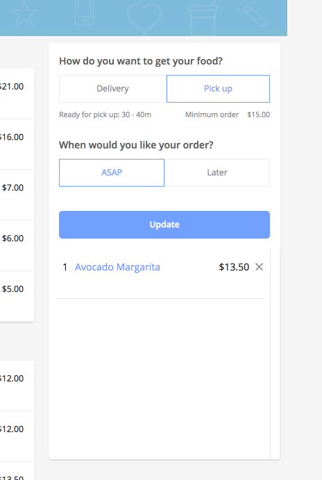 Upserve Online Ordering Overview Support Center