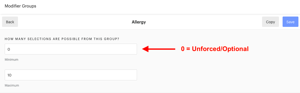 Create and Apply Modifier Groups Support Center