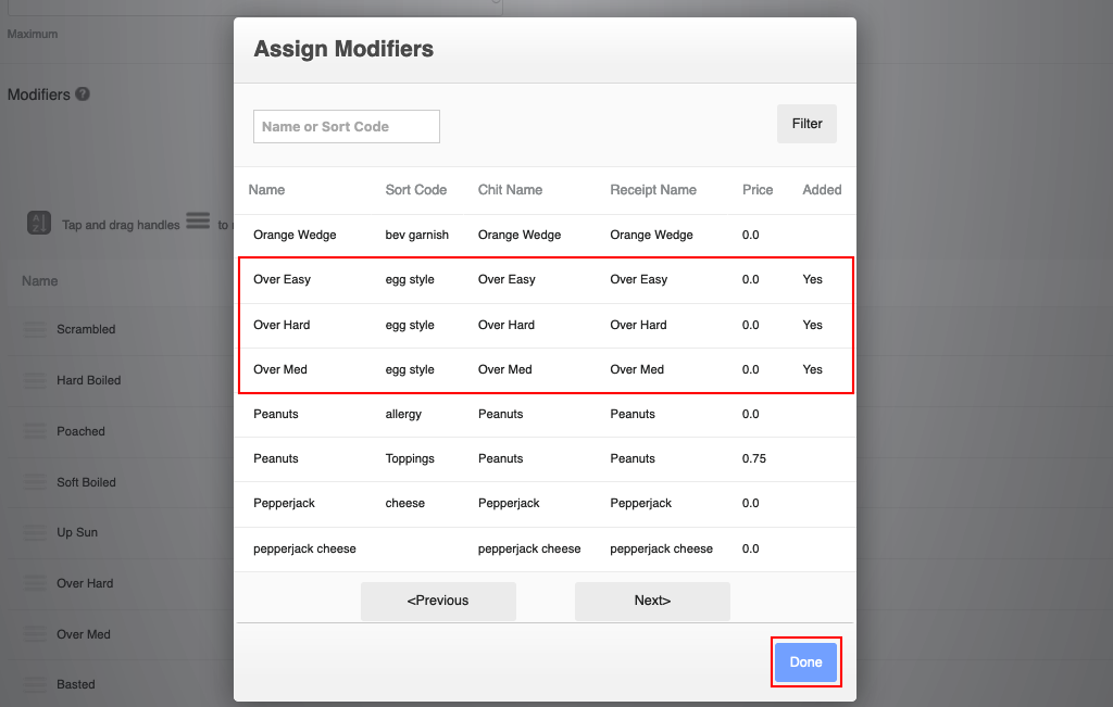 Create and Apply Modifier Groups Support Center
