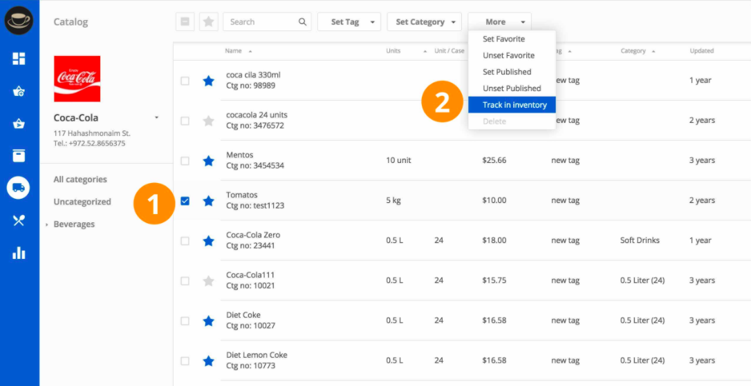 Inventory Quick Start Guide Support Center