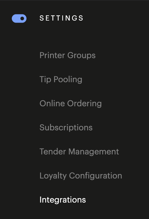 Set Up An API Connection with an Integration Partner Support Center