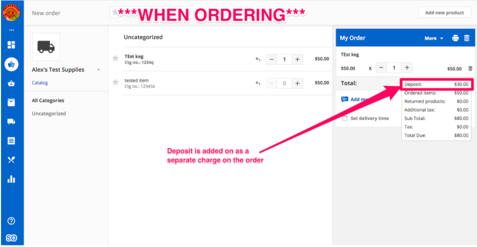 Deposits and Keg Management in Upserve Inventory Support Center