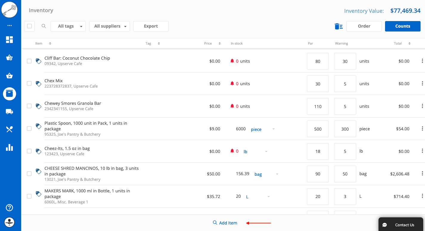 How to Add Catalog Items & Preparations to Your Inventory List Support ...