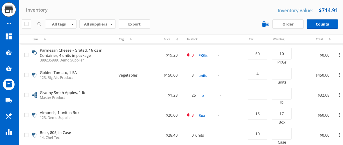 Automatic vs. Manual Inventory Tracking Support Center