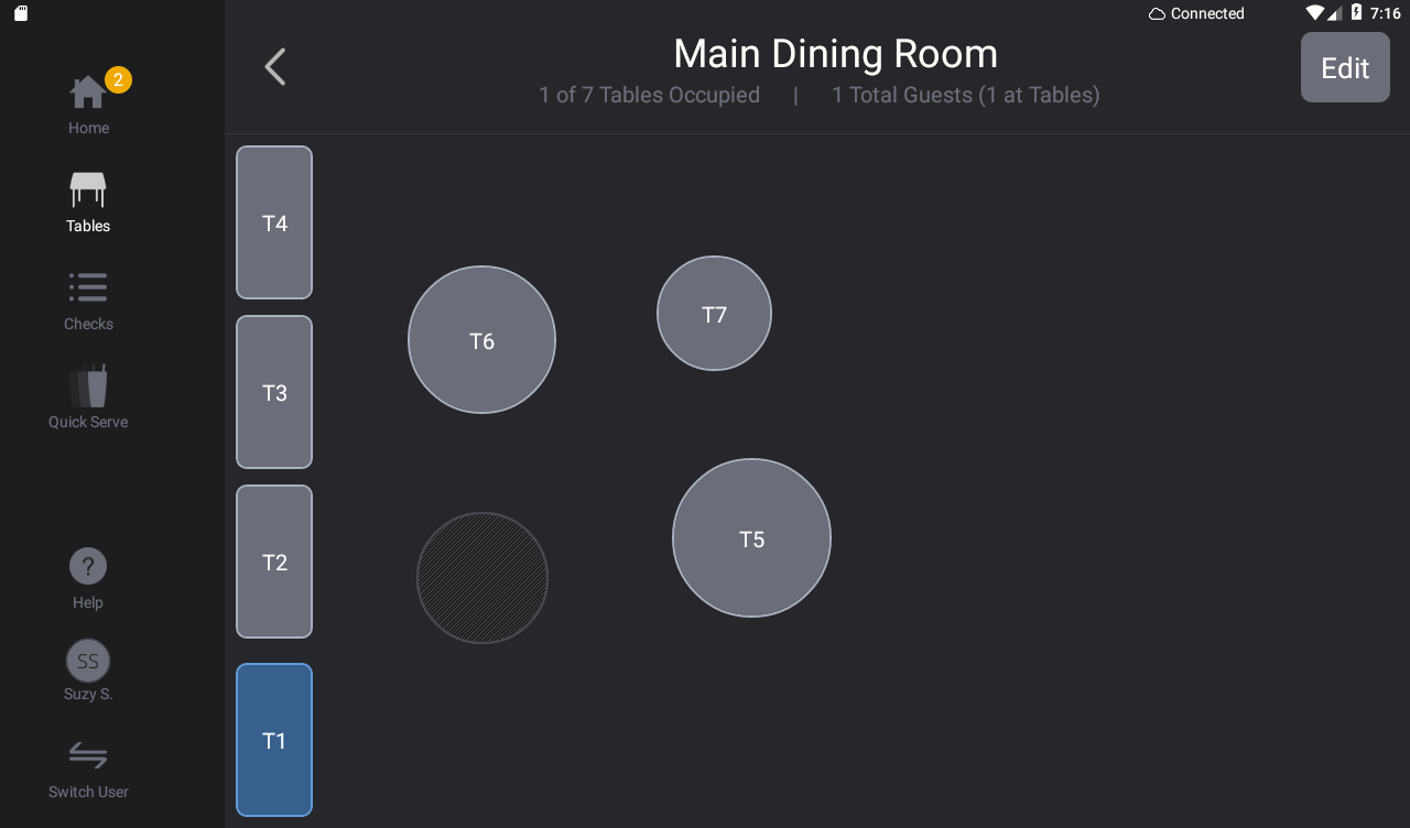 Floor Plan Management: Add and Change Tables Support Center