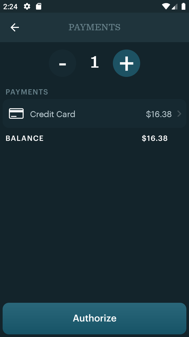 Manually Authorize a Credit Card Support Center