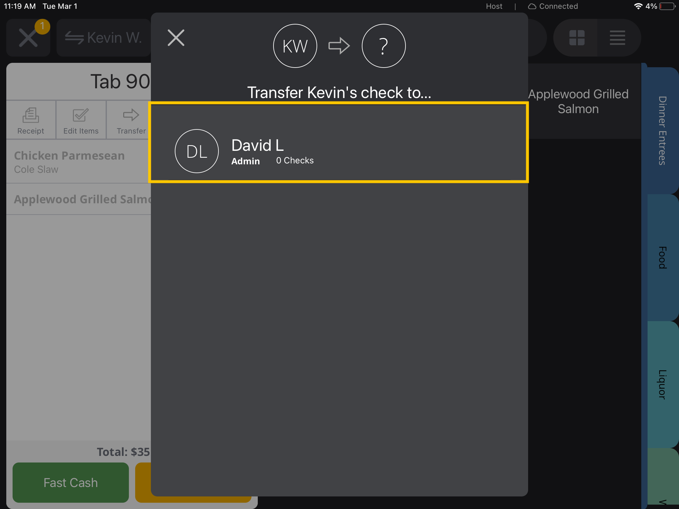 How to Transfer Checks Support Center