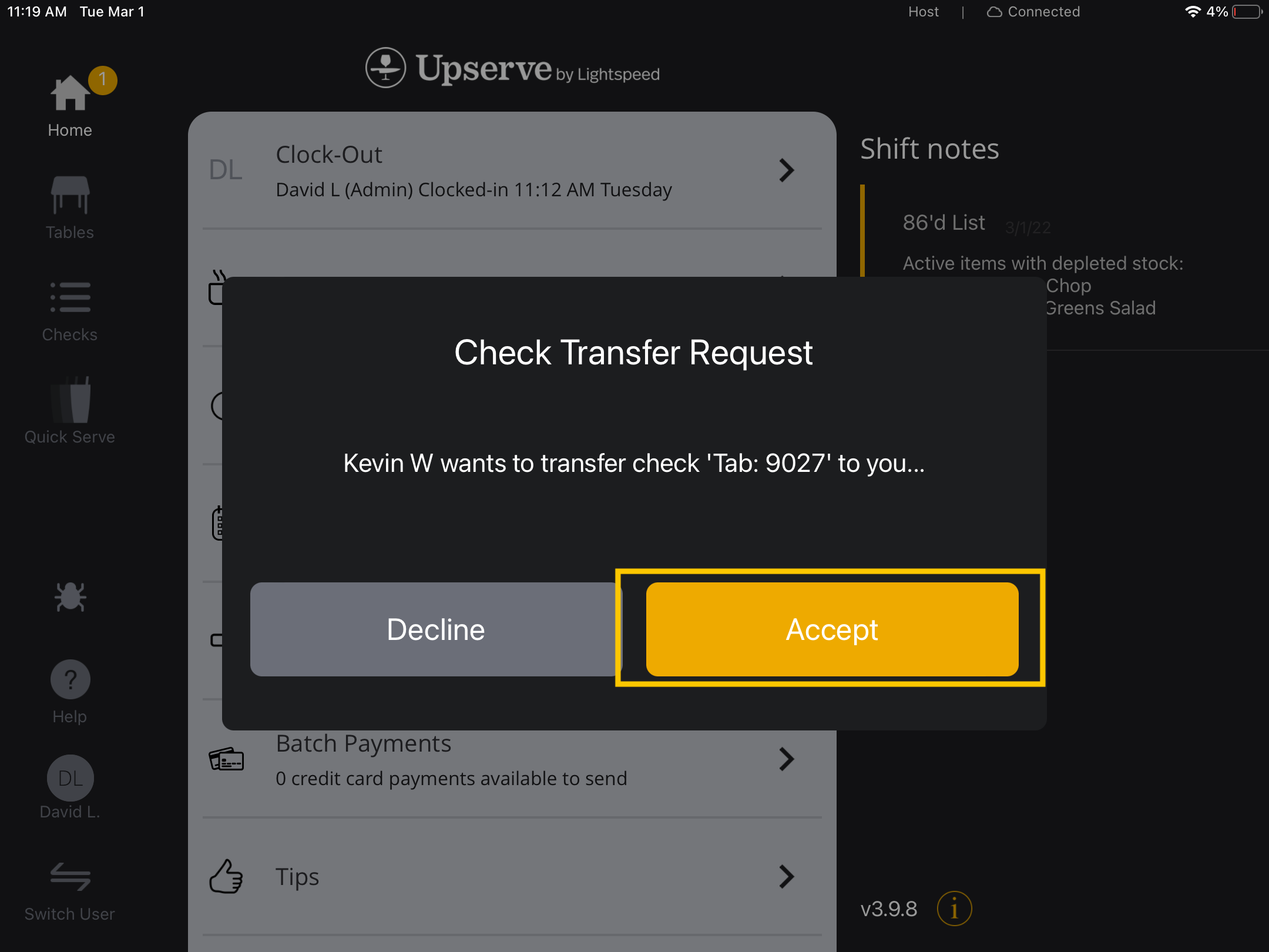 How to Transfer Checks Support Center