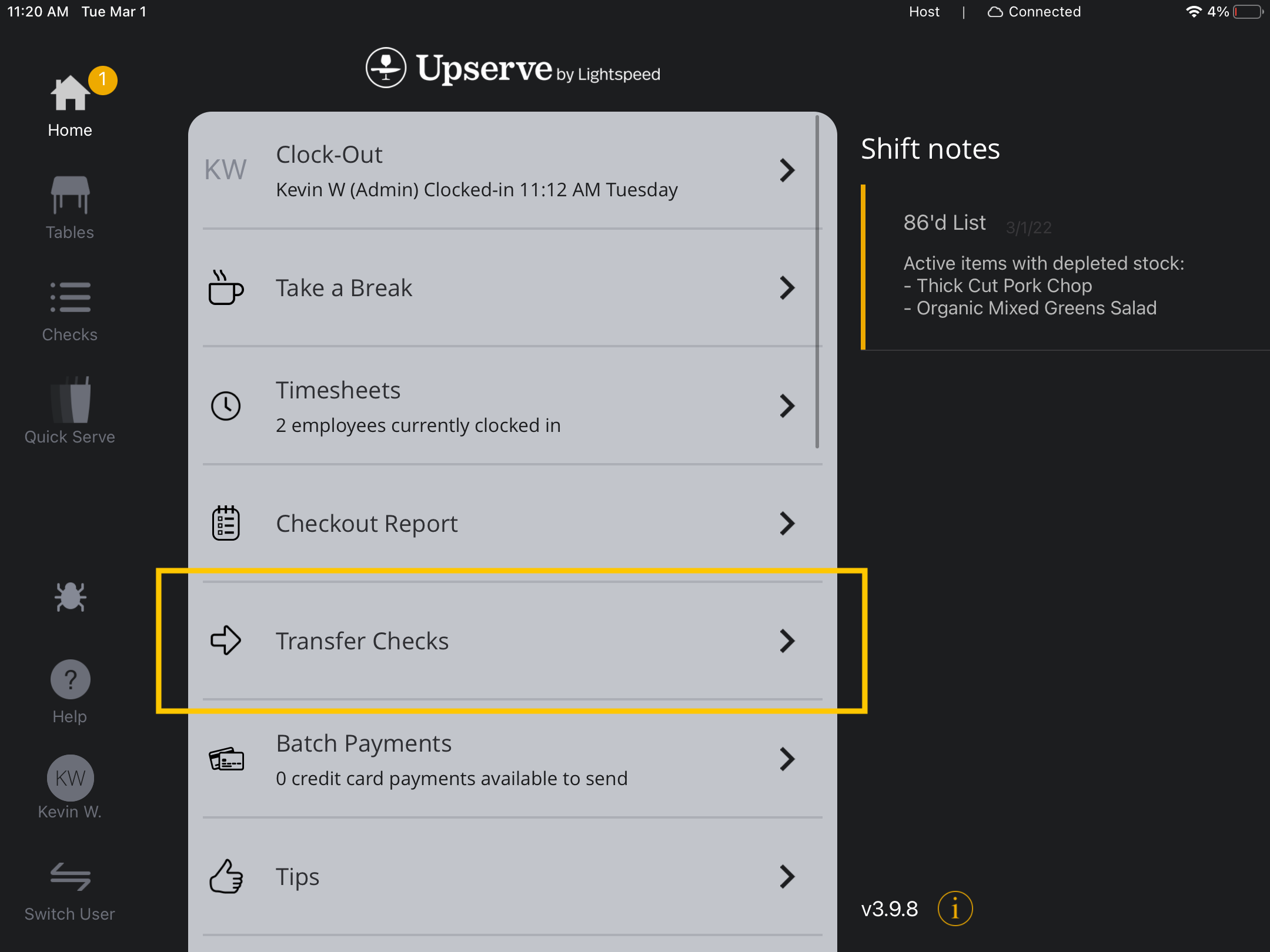 How to Transfer Checks Support Center