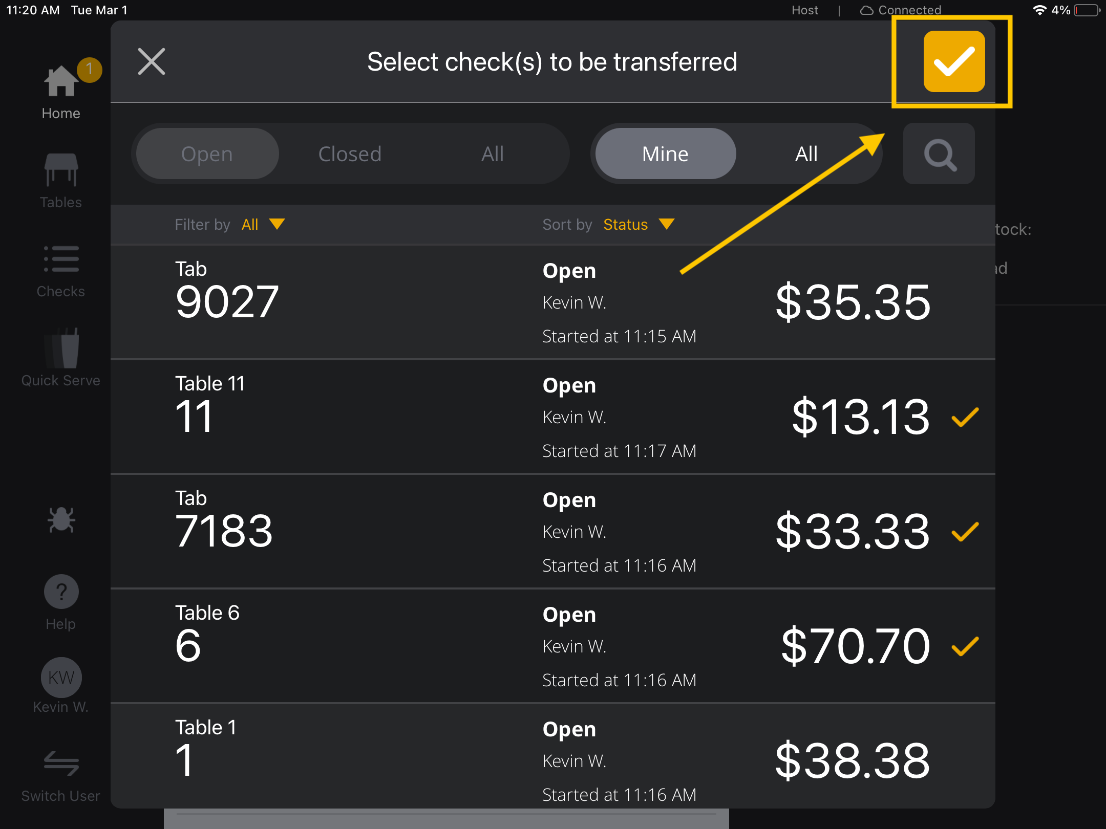 How to Transfer Checks Support Center