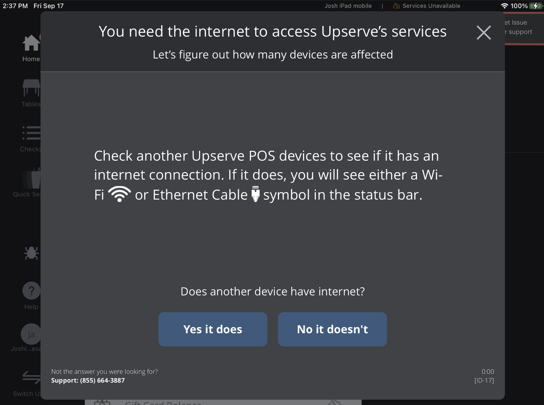 Offline Mode Overview for V3 Terminals (iPad & Android), Tableside ...