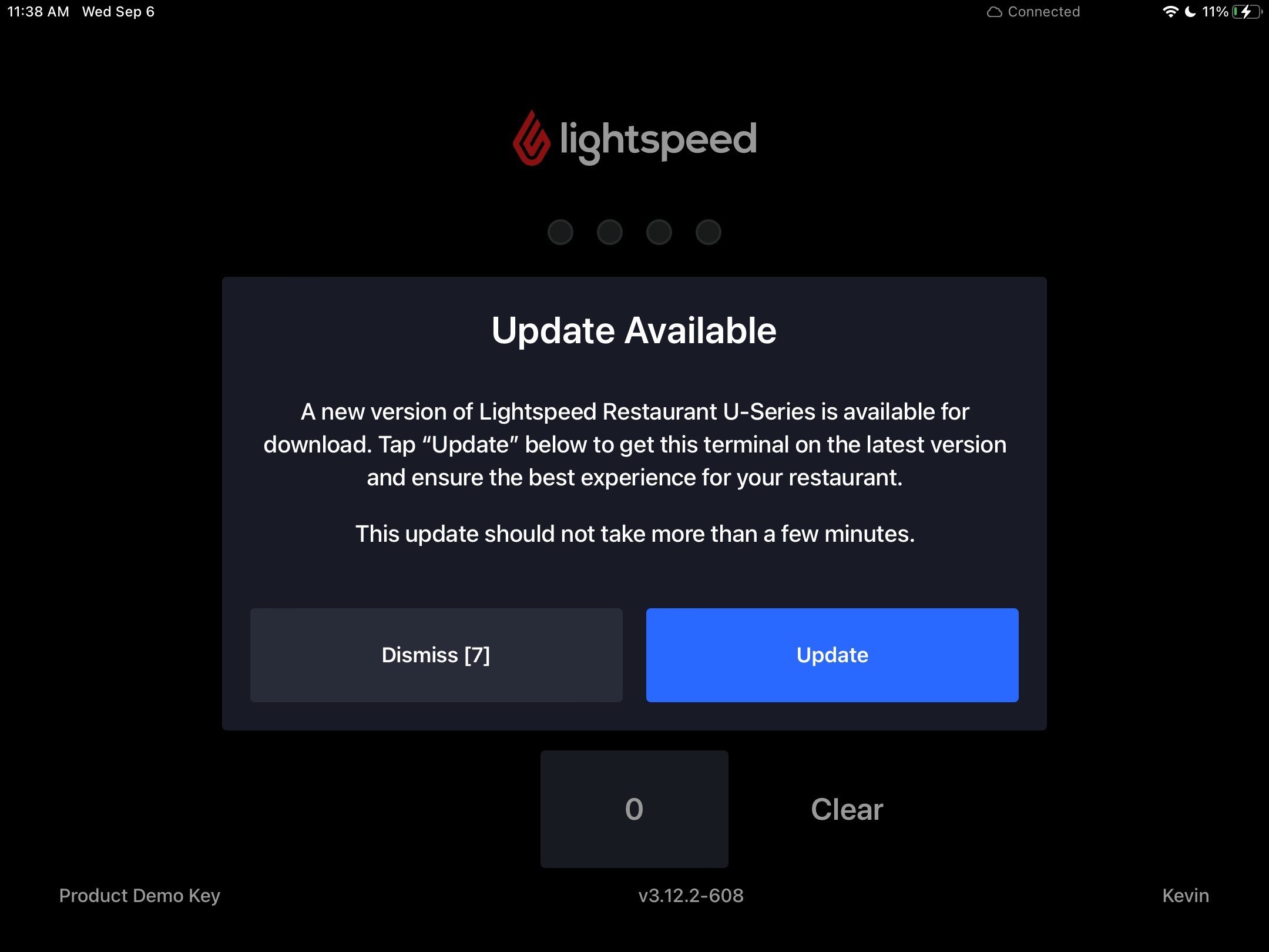 Lightspeed Restaurant U-Series POS App Updates Support Center