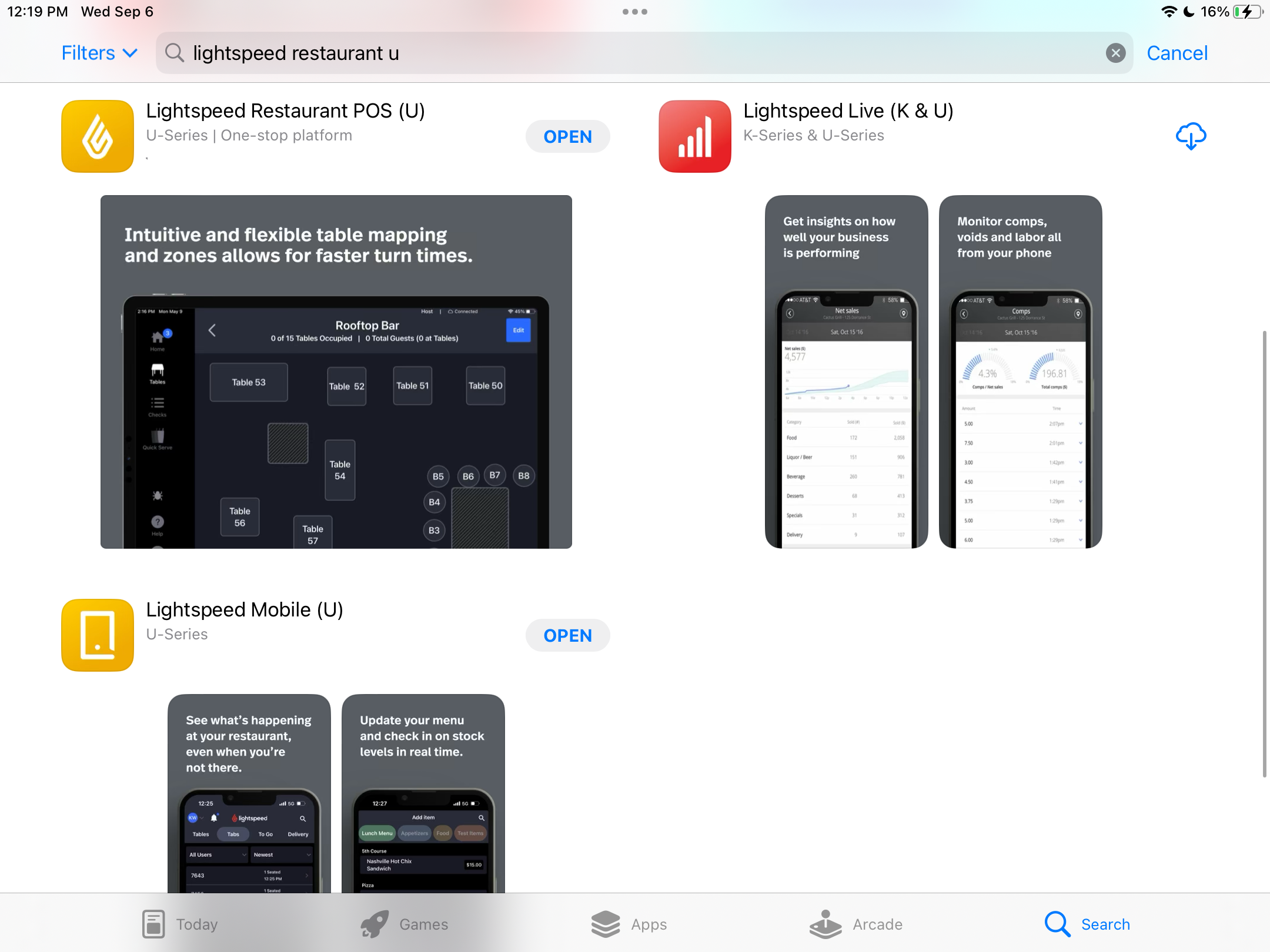Lightspeed Restaurant U-Series POS App Updates Support Center