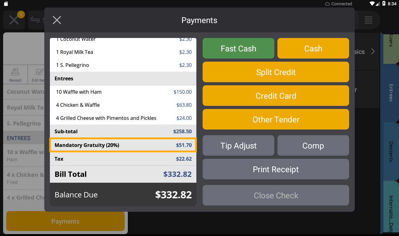 Setting Up & Using Auto-Gratuity Support Center