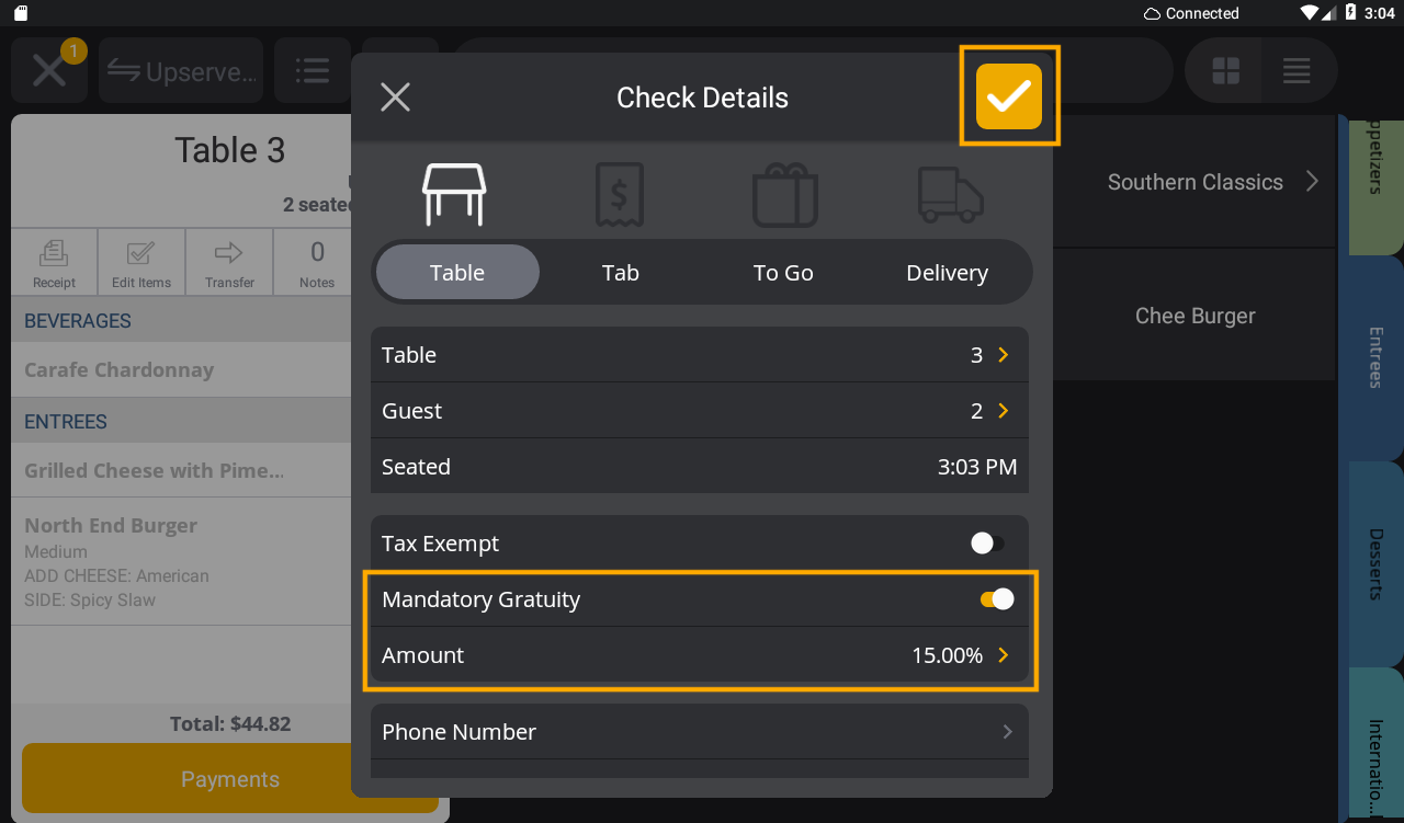 Setting Up & Using Auto-Gratuity Support Center