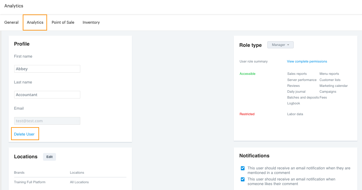 How Do I Remove or Terminate a User? Support Center