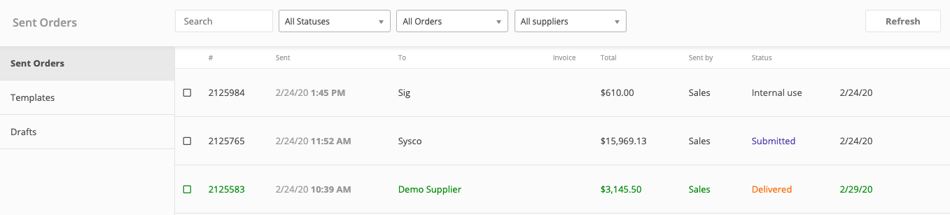 Inventory Purchase Orders: Submit, Receive & Complete Orders Support Center