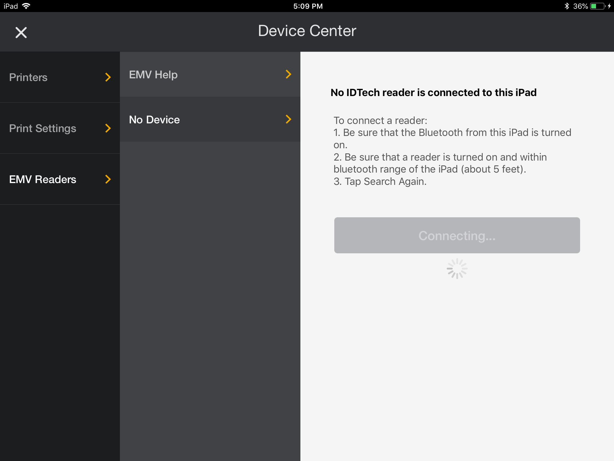 EMV Overview for iOS Terminals Support Center