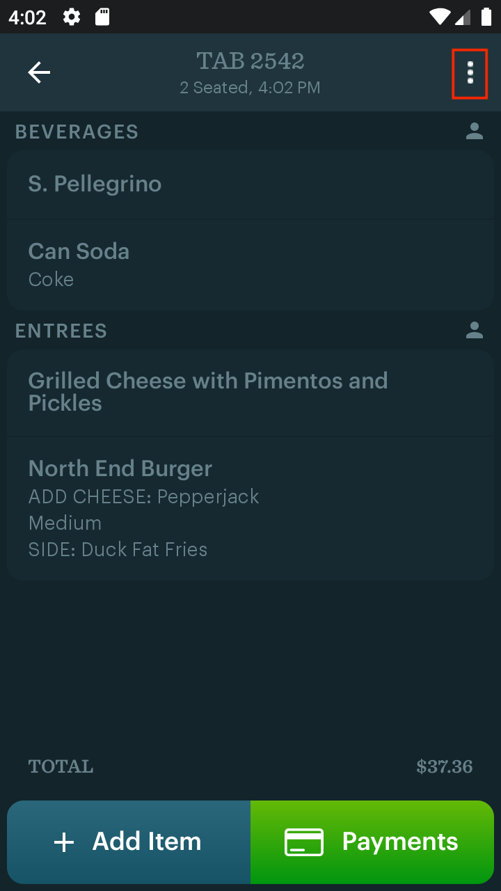 Using Upserve Tableside Support Center